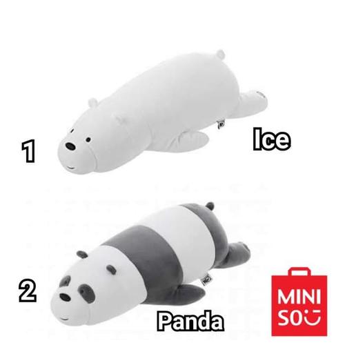 Jual boneka we bare bear miniso pan ice grizzly bears - Kota Bekasi ...
