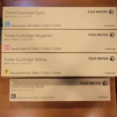 Jual Toner FUJI XEROX DocuCentre IV C2263/C2265 CYAN / MAGENTA / YELLOW ...