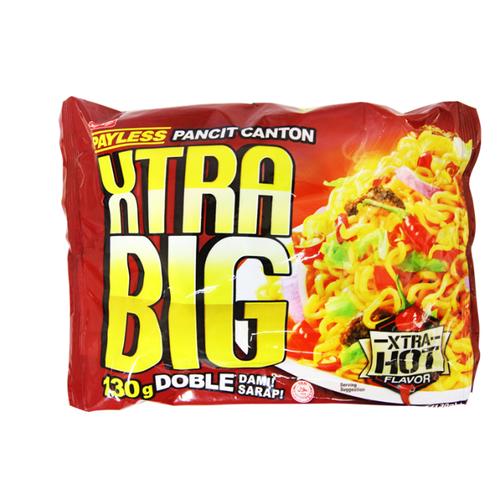 Jual Mie Pedas PAYLESS PANCIT CANTON XTRA BIG HOT CHILI FLAVOR 130g ...