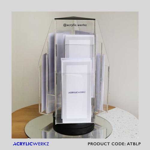 Jual Acrylic Tempat Brosur Leaflet - Putar - Jakarta Barat ...