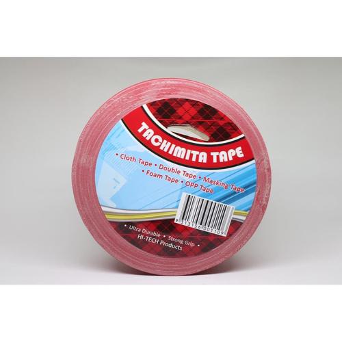 Jual CLOTH TAPE/LAKBAN KAIN WARNA MERAH TACHIMITA BERKUALITAS 2 INCH 40 ...