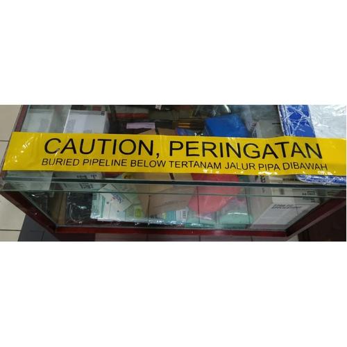 Jual Tanda peringatan jalur pipa,under ground warning tape pipeline ...