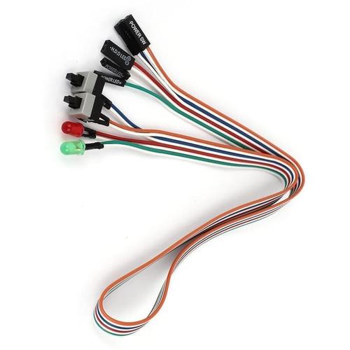 Jual Kabel Front Panel 1 Set Switch Reset - Power - LED Untuk Casing PC ...
