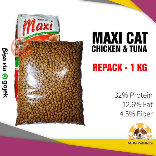 Jual Maxi Cat Food 1 Kg | makanan kucing catfood 1kg repack 1 - Kota ...