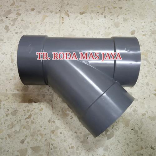 Jual Sambungan Pipa/Fitting Pipa/Tee Y-Branch Pipa PVC 4" Rucika - Kota Bandung - TB. Roda Mas ...