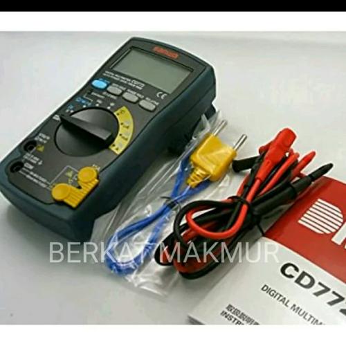 Jual Sanwa CD772 True RMS Digital Multimeter Multitester Avometer CD ...