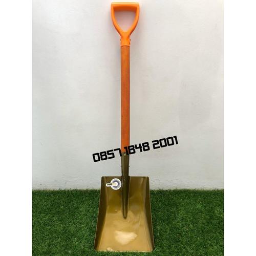 Jual Sekop skop papak Besar sekop gagang kayu shovel square scoop ...