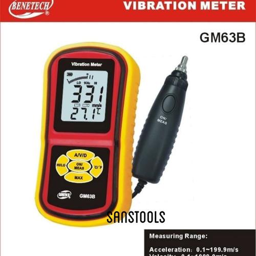 Jual Benetech GM63B vibrasi meter vibration tester alat cek getaran ...