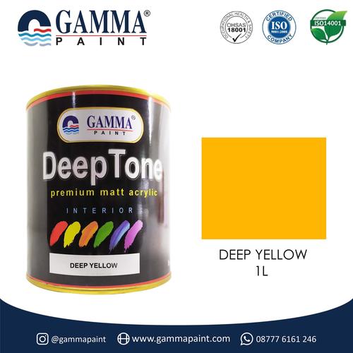 Jual DEEPTONE -DEEP YELLOW - Cat Tembok Matt Acrylic 1L - Jakarta Pusat ...