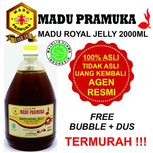 Jual Madu Pramuka Asli Madu Royal Jelly (Madu + Royal Jelly) 2000ml ...