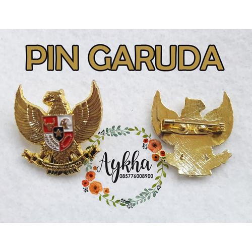Jual 3cm Pin BURUNG GARUDA Peniti Bros Wing Cor Kuningan Emas ORIGINAL ...