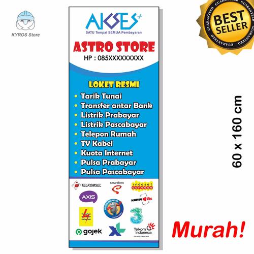 Jual SPANDUK BANNER AKSES PLUS - Kab. Jombang - KYROS_Store | Tokopedia