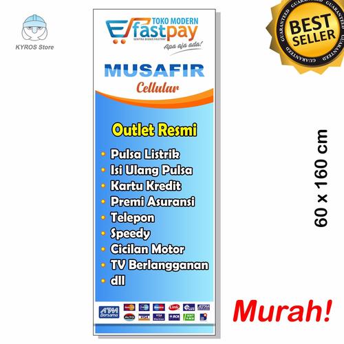 Jual BANNER SPANDUK FASTPAY - Kab. Jombang - KYROS_Store | Tokopedia