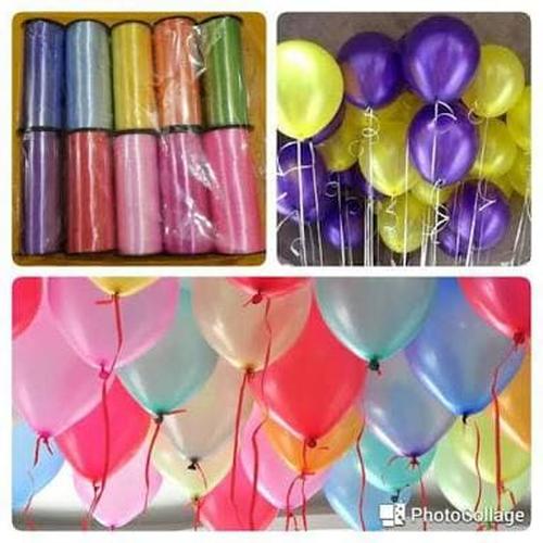 Jual Tali Balon / Pita Balon / Ribbon Balon - Pink tua - Kota Bandung ...