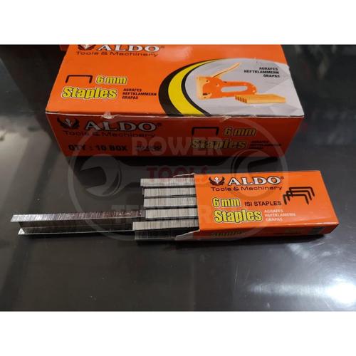 Jual ISI STAPLES U ALDO 6 MM (1 pak isi 1000 pcs) ISI GUN TUCKER MANUAL ... Jual ISI STAPLES U ALDO 6 MM (1 pak isi 1000 pcs) ISI GUN TUCKER MANUAL ...