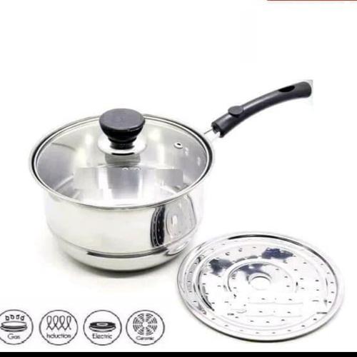 Jual PANCI SUSU 20 cm with steamer/PANCI MINI 2in1 bisa kukus/MILK POT ...