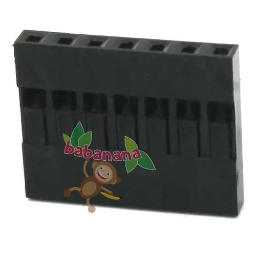 Jual Dupont Housing 7P 2.54mm Jumper Wire Female Pin Port Connector ...