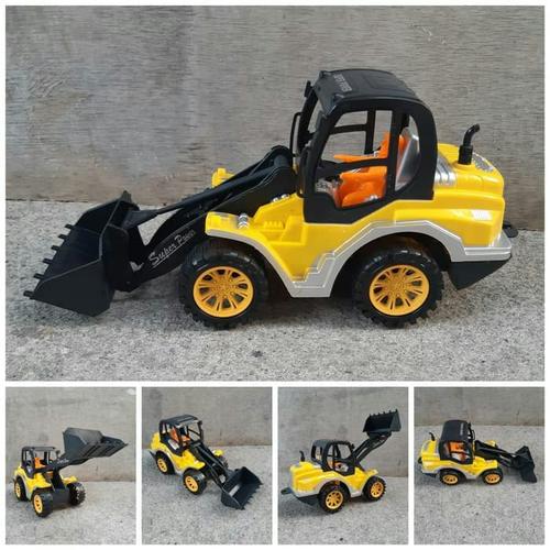 Jual Mainan Truk Buldozer Konstruksi Edukasi - Truk Traktor Anak ...