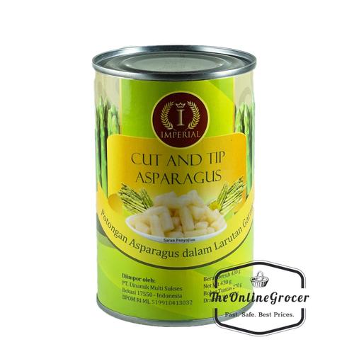 Jual Imperial Cut and Tip Asparagus 430gr – Potongan Asparagus Kaleng ...