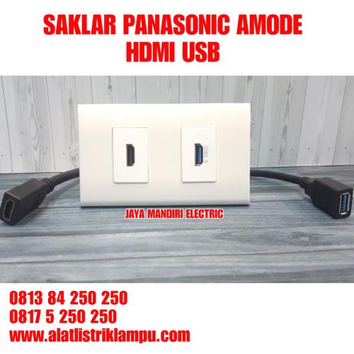 Jual OUTLET HDMI USB PANASONIC AMODE / PORT HDMI USB PANASONIC A'MODE ...