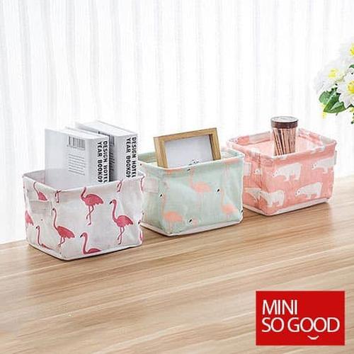 Jual Tempat Penyimpanan Korean Storage Organizer Desktop Storage Box ...