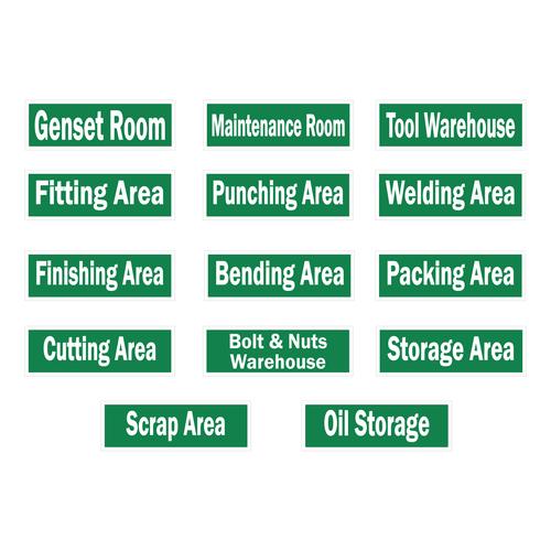 Jual Rambu / Sign Nama Ruang Area Kerja - 30cm x 10cm Acrylic / Akrilik ...