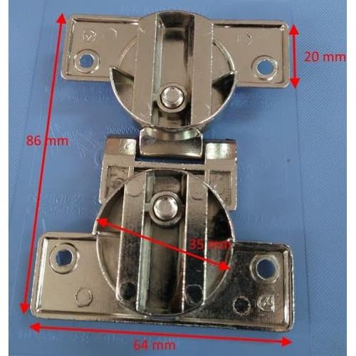 Jual Engsel Folding Bi Fold Intermediate Hinge Folding Door - Kota ...