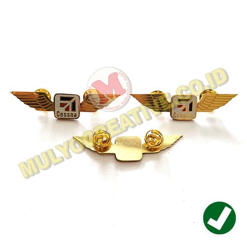 Jual Pin Wing Logo Cessna Pesawat Pin Aksesoris Pilot Co Pilot - Kab ...