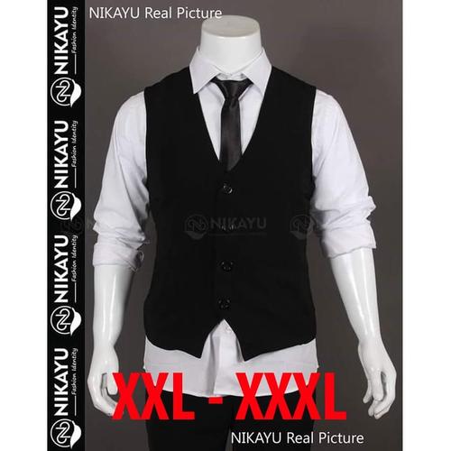 Promo VEST BIGSIZE - Rompi Pria Slimfit Pria Setelan Jas High twist ...