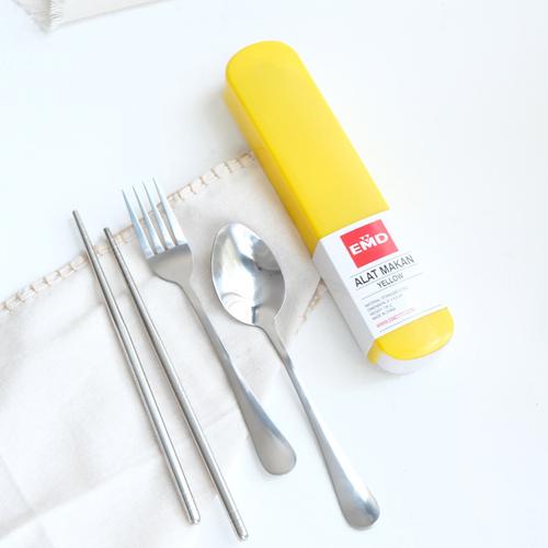 Jual Sendok Set Stainless steel Tebel - Sendok Garpu Sumpit Alat Makan ...