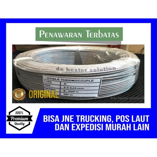 Jual kabel thermocouple type k 2 x0,65 brainded screen po pak jeremiah ...