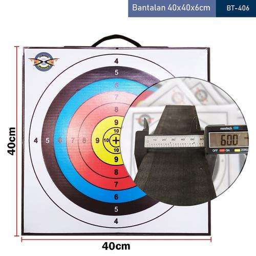 Jual SASARAN PANAH 40x40x6cm-TARGET ARROW ANAK PANAH-BUSUR-PANAHAN ...