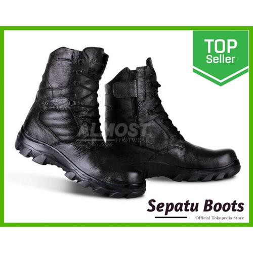 Jual sepatu safety boots pria delta pdl tactical original almost pdl ...