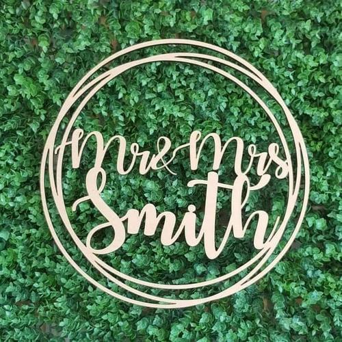 Jual ROUND BACKDROP SIGN 20CM / HIASAN DINDING KAYU / BACKDROP SIGN ...