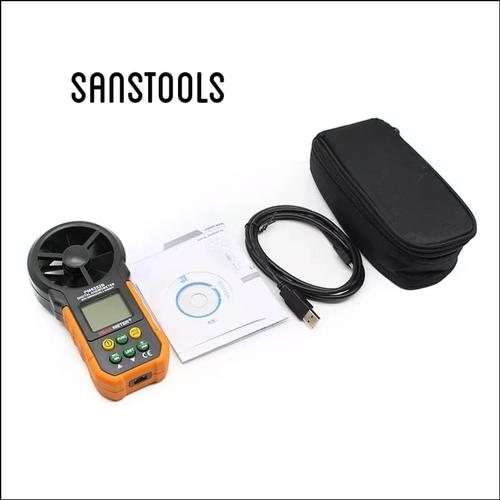 Jual PeakMeter PM6252B digital vane anemometer model mastech MS6252B ...
