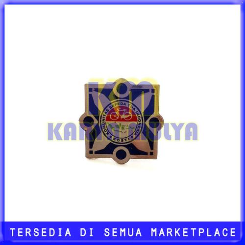 Jual Lencana Logo Kosti Ukuran 4 Cm - Pin Komunitas Sepeda Tua Kosti ...