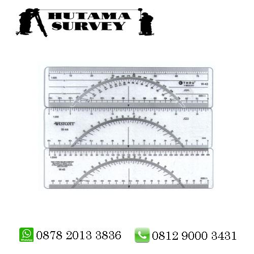Jual Penggaris Protactor W 42 / W-42 Metric Protractor Ruler - Kota ...