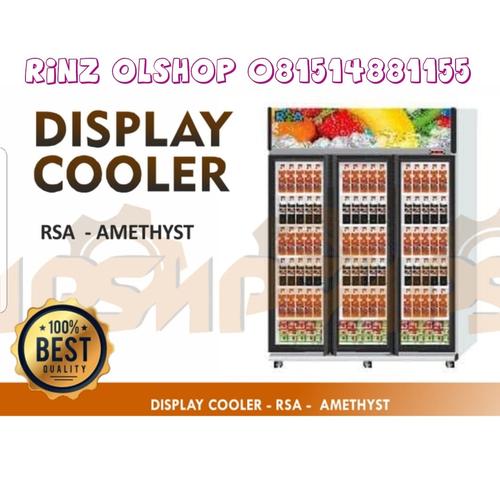 Promo SHOWCASE RSA AMETHYST DISPLAY COOLER 3 PINTU LEMARI PENDINGIN ...