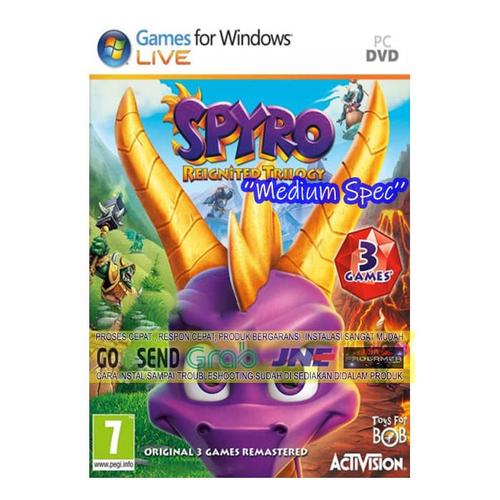 Jual SPYRO REIGNITED TRILOGY | CD DVD GAME | PC GAME | GAMING | KASET ...