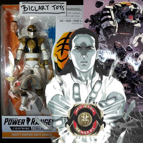 Jual Lightning Collection Mighty Morphin Power Rangers White Ranger ...