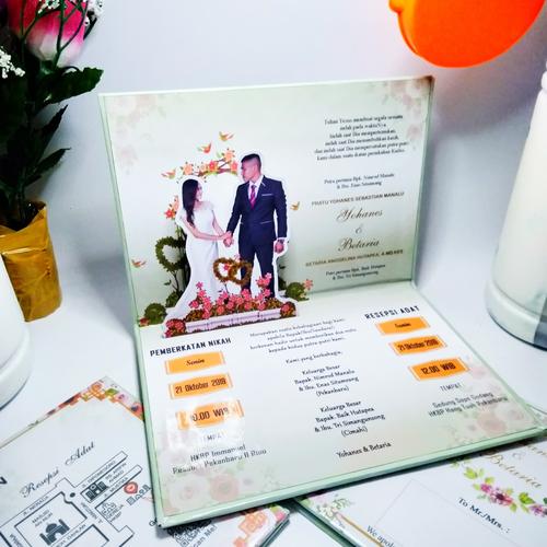 Jual Undangan Pernikahan Hardcover Custom Navy - Kab. Lamongan ...