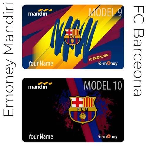 Jual Emoney Mandiri Custom 2 sisi - BARCELONA FC 2 - Emoney, MODEL 7 ...