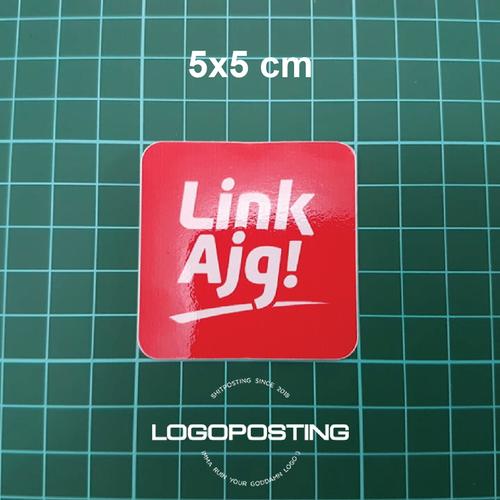 Jual LINK AJG - Sticker Logoposting Link Aja Stiker - Kab. Magelang ...