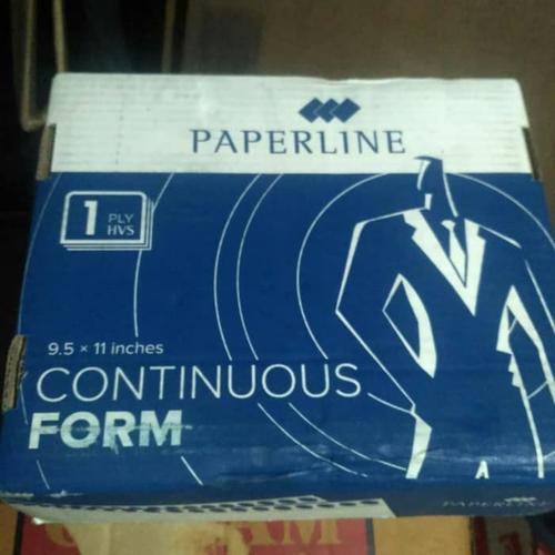 Jual Kertas Continuous Form 9.5 x 11" 1ply - Paperline - Jakarta Barat ...