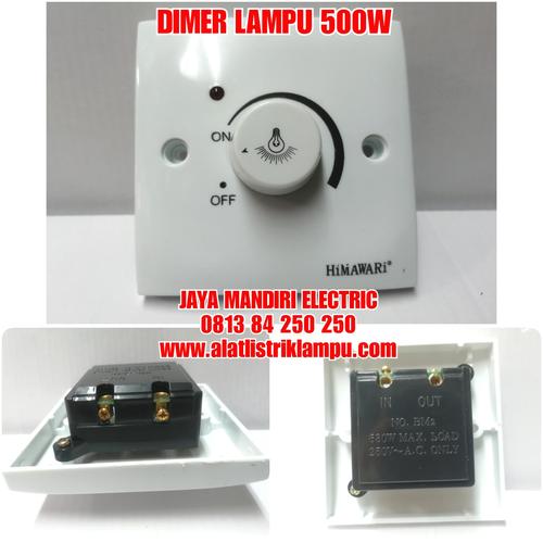 Jual SAKLAR DIMMER HIMAWARI 500W DIMER LAMPU 500WATT 500 W 500 WATT ...