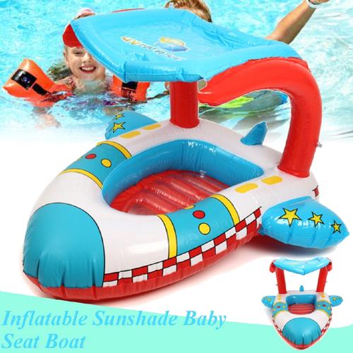 Jual DELTA Inflatable Baby Swim Ring Plane Float Kid Swimming Pool Seat ...