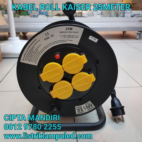 Jual KABEL ROLL KAISER 25meter / KABEL KAISER 25METER - Jakarta Pusat ...