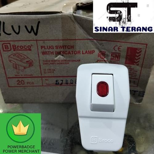 Jual STEKER BROCO LAMPU / PLUG SWITCH / WITH INDICATOR LAMP - Jakarta ...