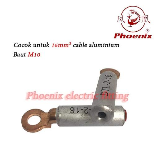 Jual Skun Kabel Bimetal AL-CU DTL-2 16mm-M10 High Quality - Jakarta ...