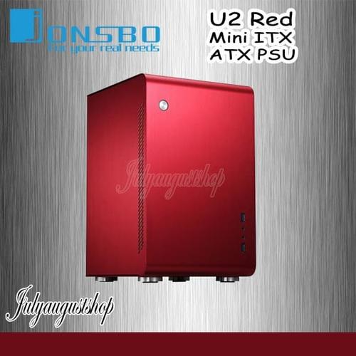 Promo Jonsbo U2 - Red - Mini ITX - ATX PSU Cicil 0% 3x - Jakarta Pusat ...